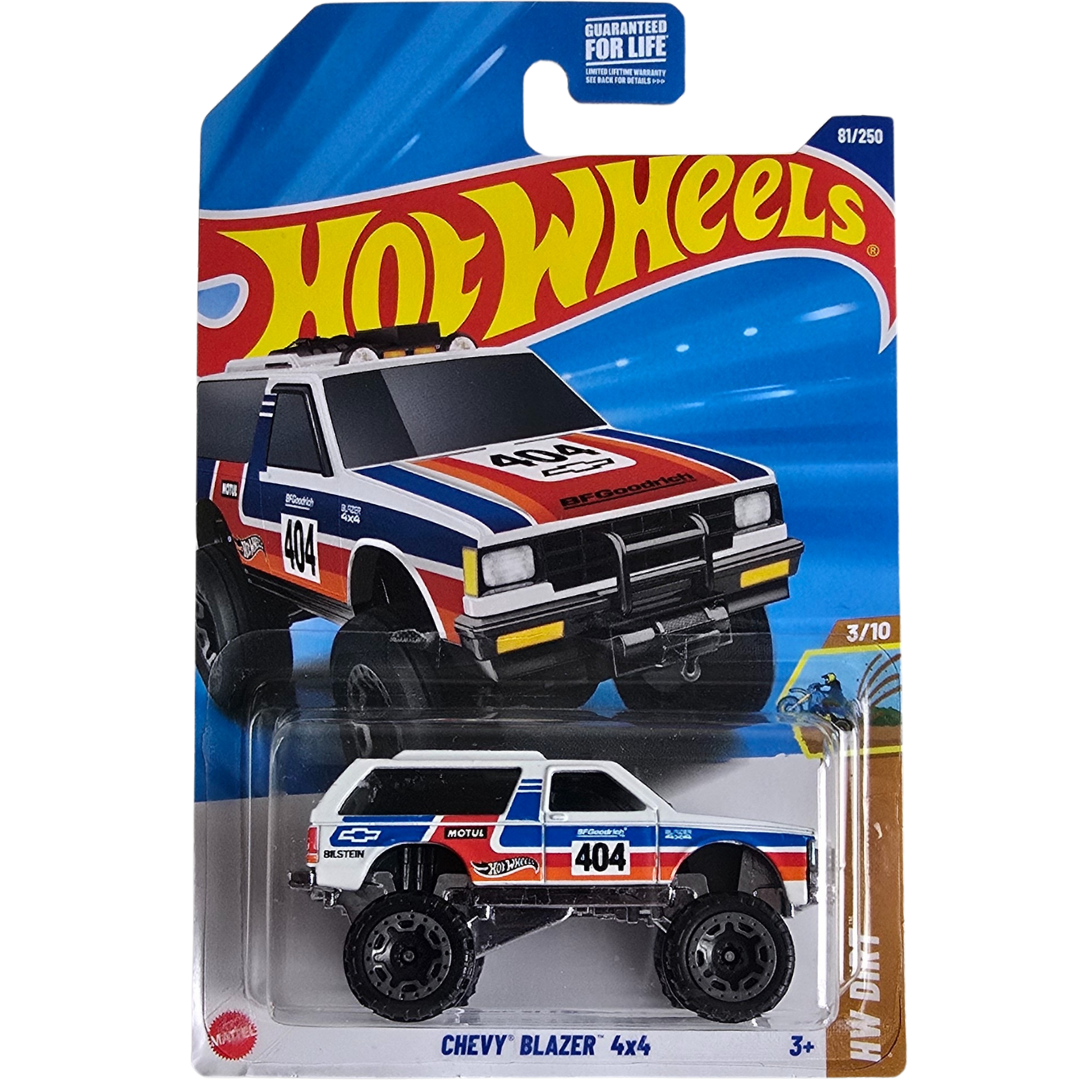 Hot Wheels - Chevy Blazer 4x4 – Speed Castings Collector Shop
