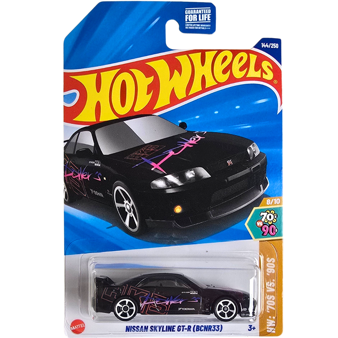 Hot Wheels - Nissan Skyline GT-R (BCNR33) – Speed Castings Collector Shop