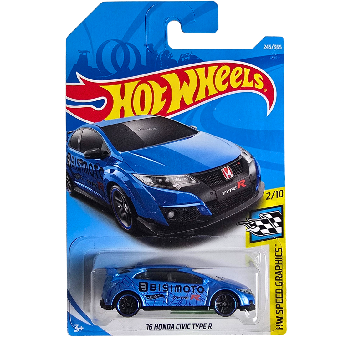 Hot Wheels - '16 Honda Civic Type R – Speed Castings Collector Shop
