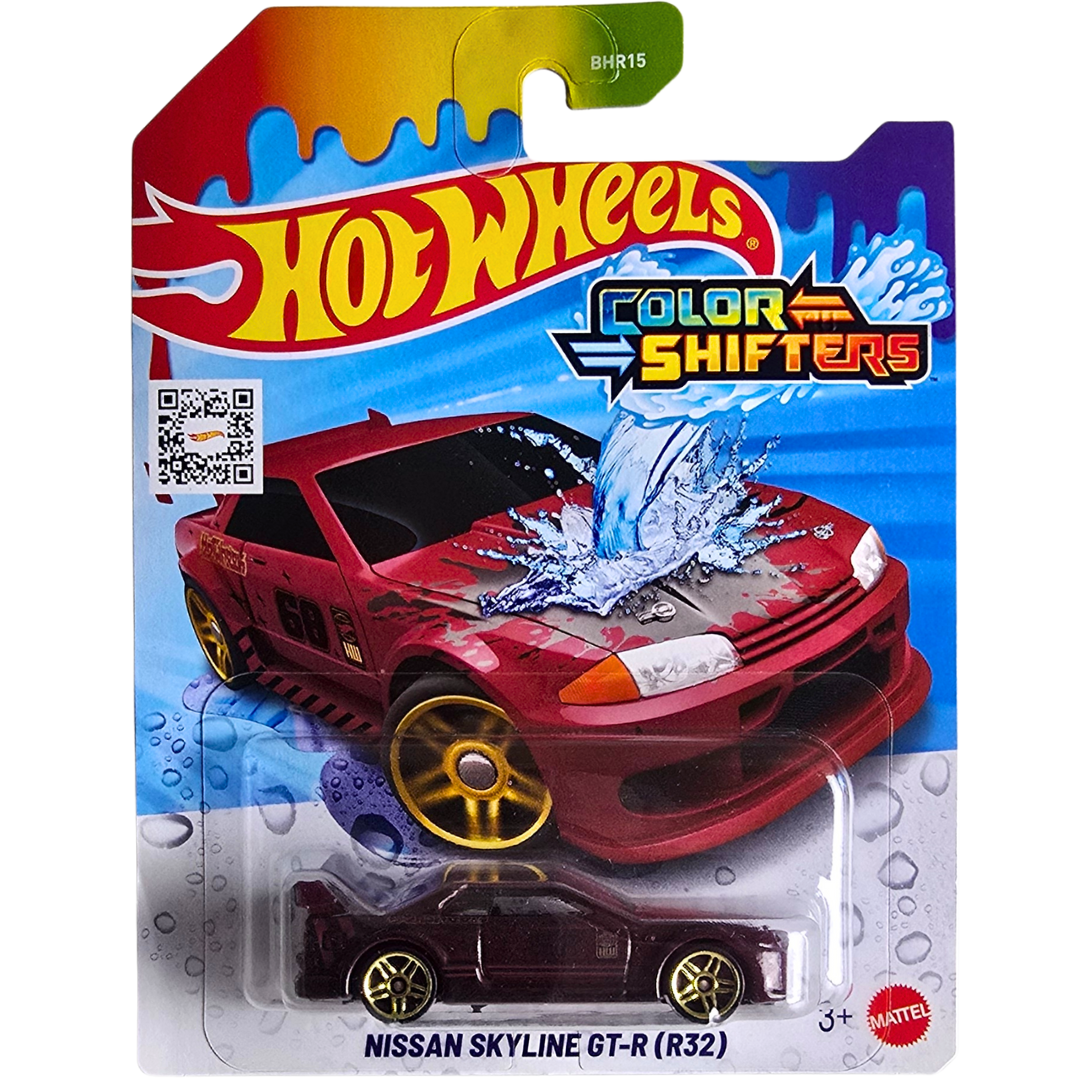 Hot Wheels Color Shifters - Nissan Skyline GT-R (R32) – Speed Castings ...