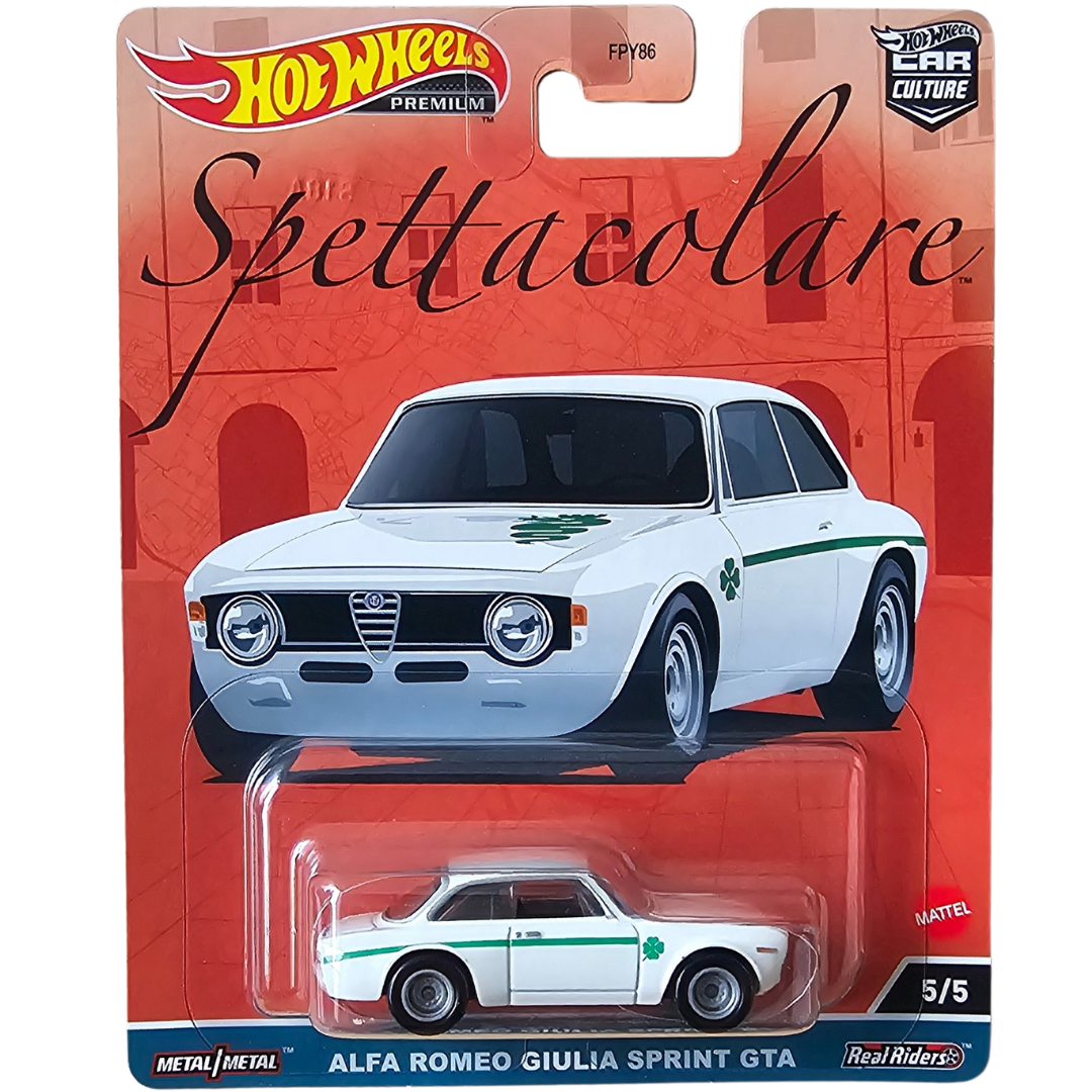 Hot Wheels Premium (Spettacolare) - Alfa Romeo Giulia Sprint GTA ...