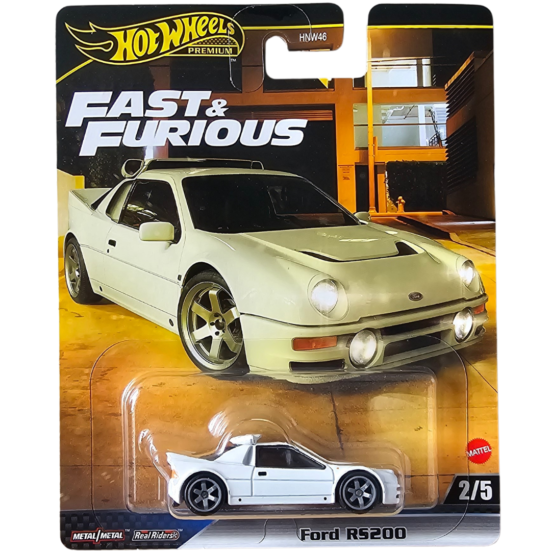 Hot Wheels Premium - Ford RS200 (Fast & Furious) – Speed Castings ...