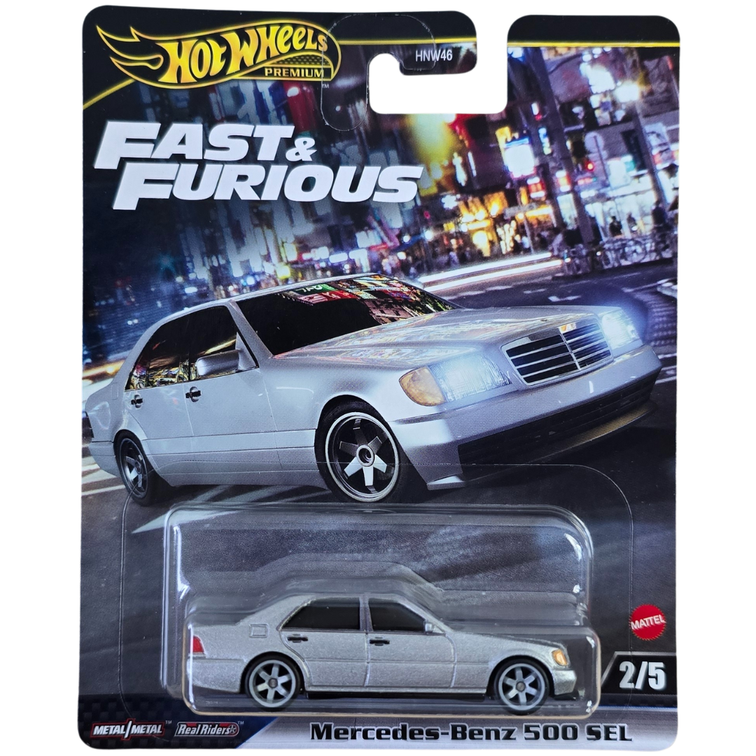 Hot Wheels Premium - Mercedes-Benz 500 SEL (Fast And Furious) – Speed ...