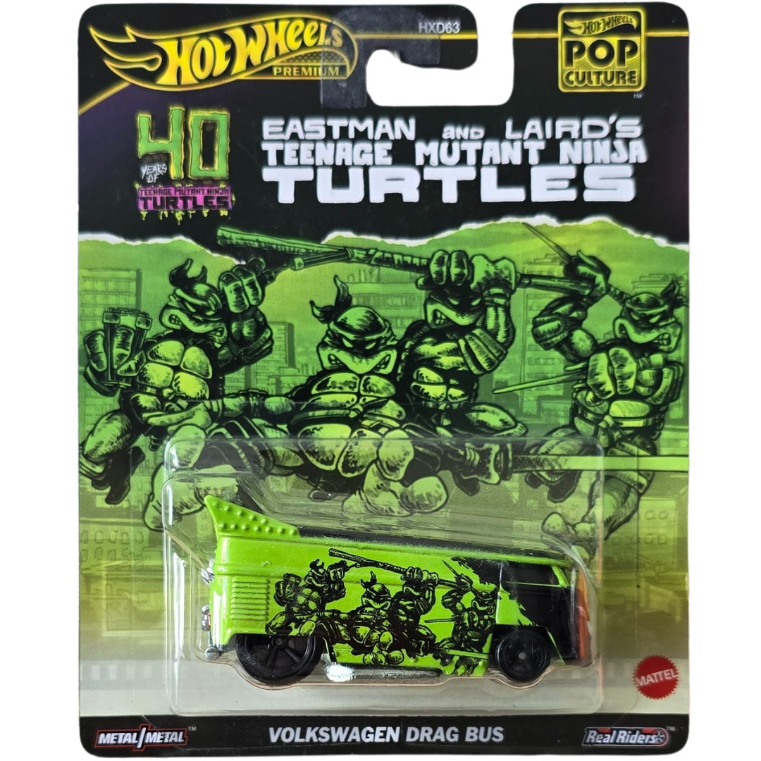 Hot Wheels Premium - Volkswagen Drag Bus (40 Years Of Teenage Mutant N ...