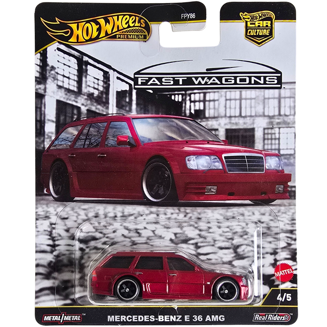 Hot Wheels Premium (Fast Wagons) - Mercedes-Benz E 36 AMG – Speed ...