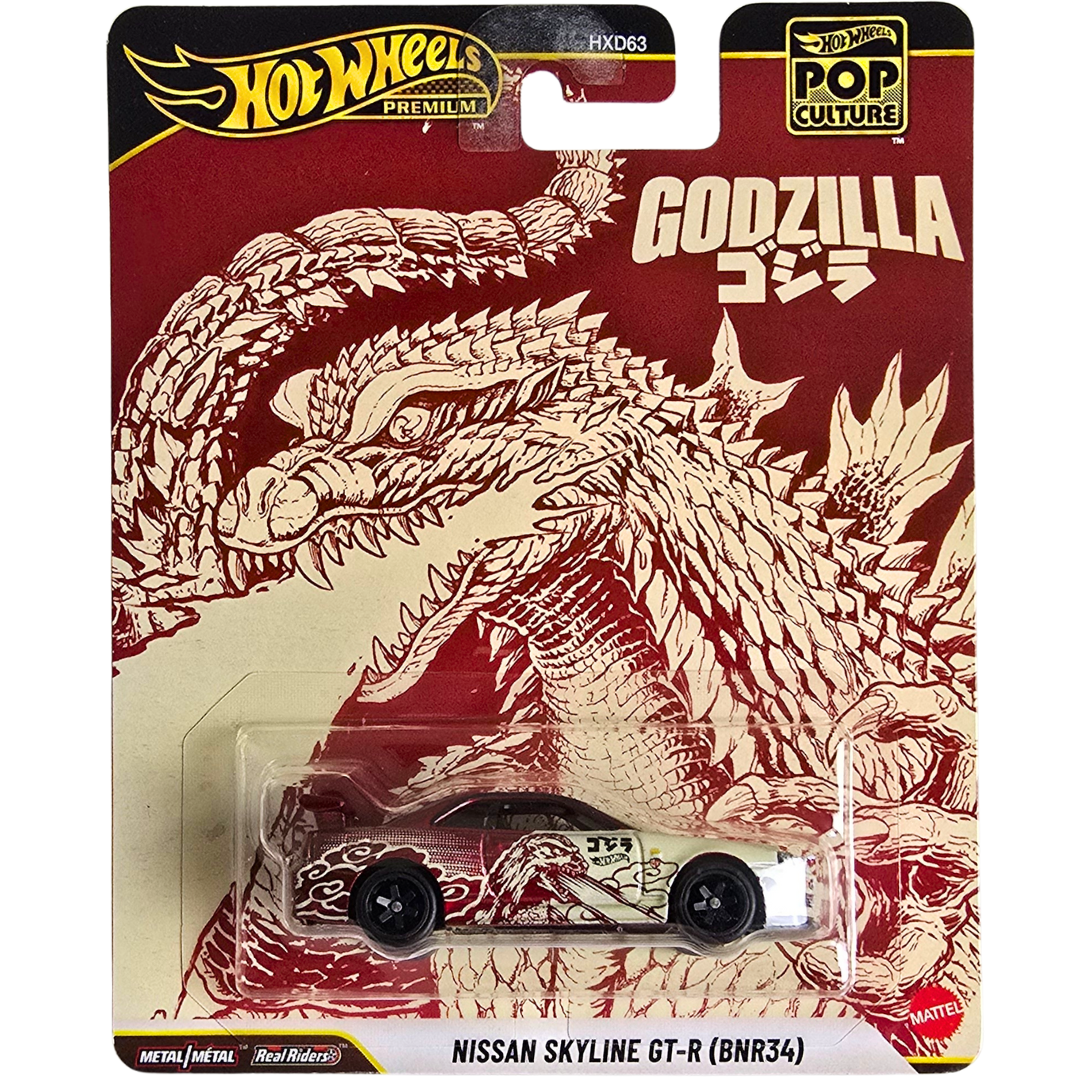 Hot Wheels Premium (Godzilla) - Nissan Skyline GT-R (BNR34) – Speed ...