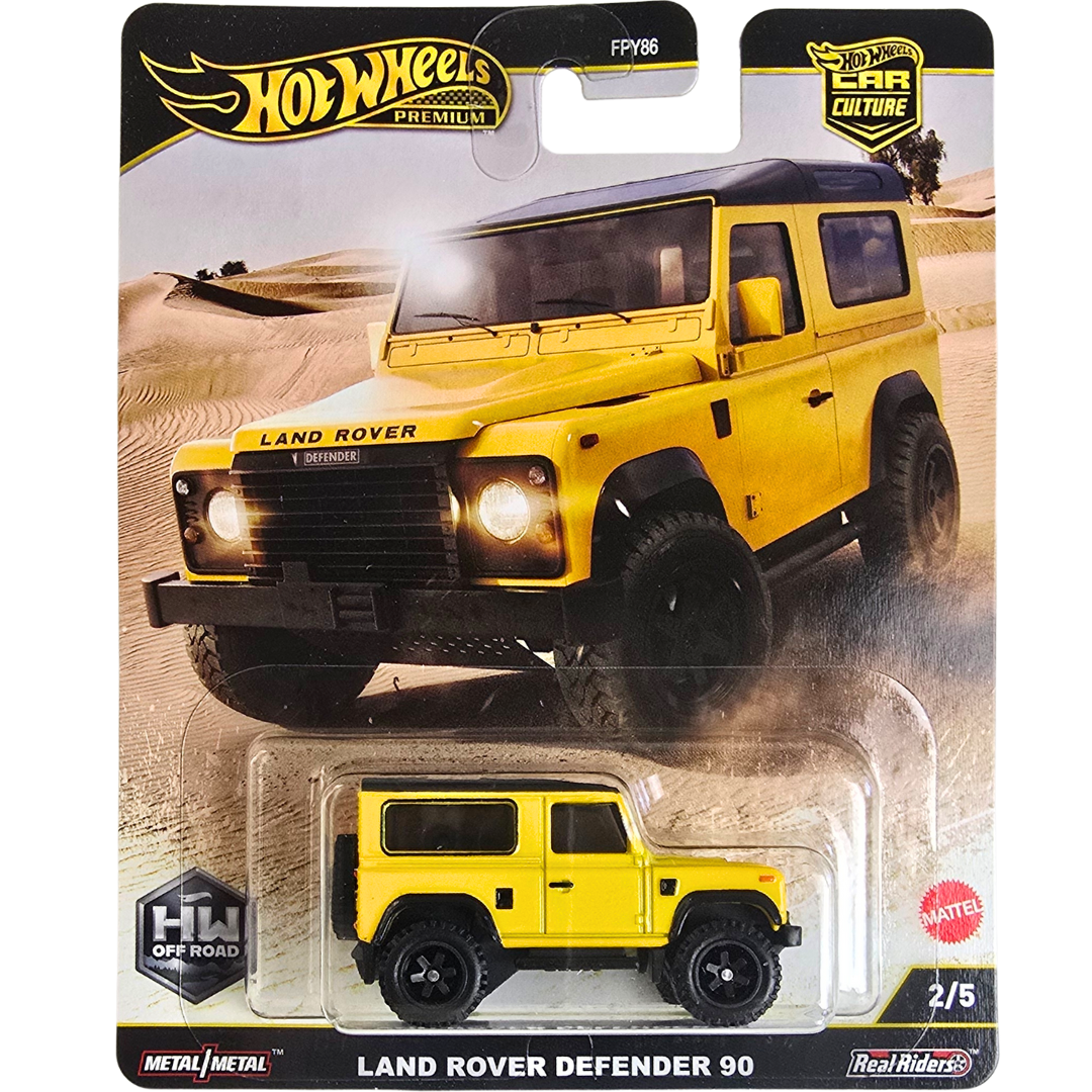 Hot Wheels Premium (HW Off Road) - Land Rover Defender 90 – Speed ...