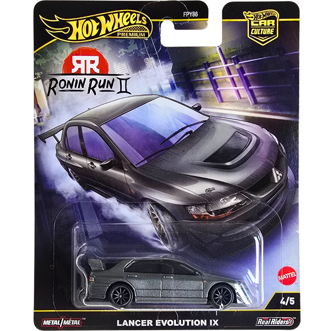 Hot Wheels Premium (Ronin Run II) - Lancer Evolution IX – Speed ...
