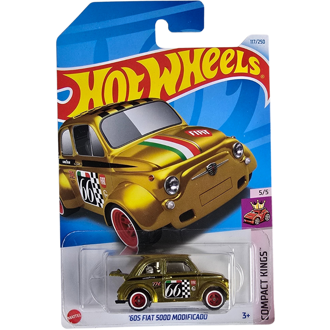 Hot Wheels - '60s Fiat 500D Modificado (Super Treasure Hunt - STH ...