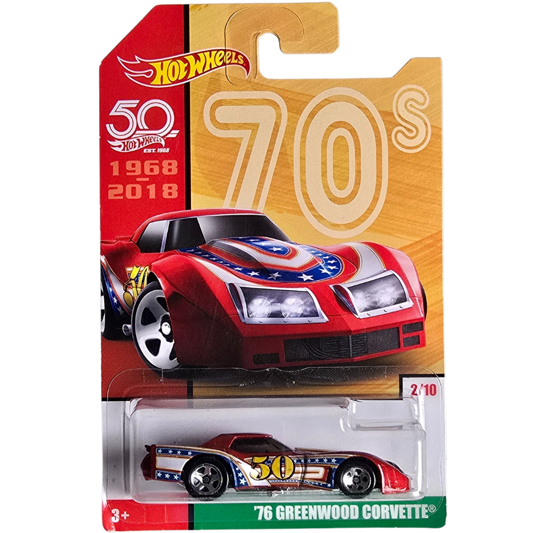 Hot Wheels (70s) - '76 Greenwood Corvette – Speed Castings Collector Shop