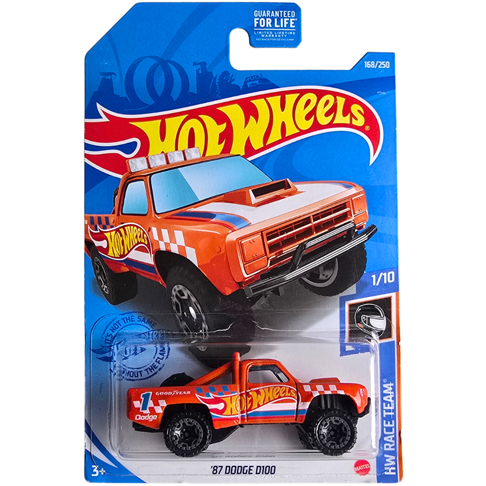 Hot Wheels - '87 Dodge D100 – Speed Castings Collector Shop