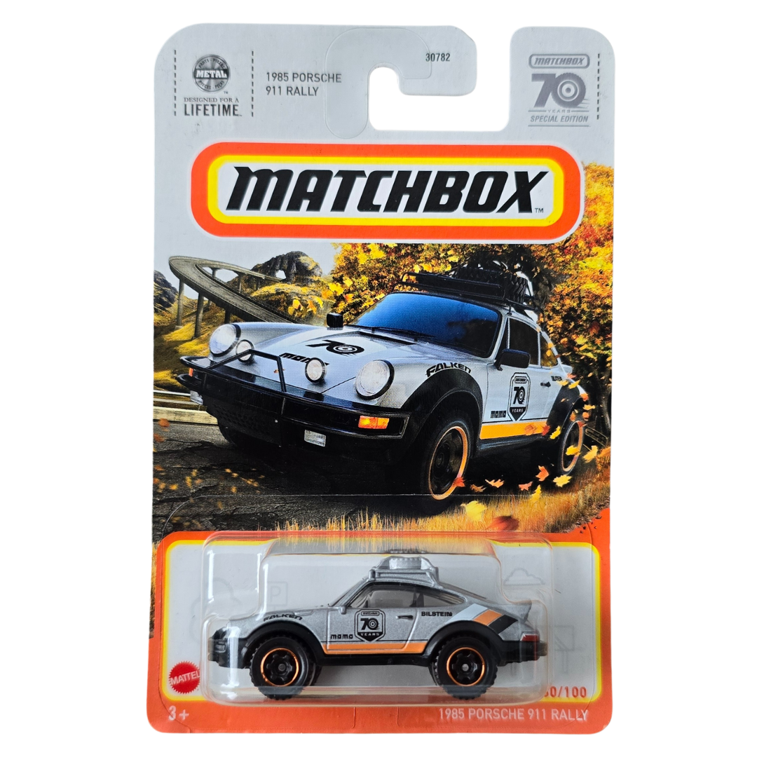 Matchbox - 1985 Porsche 911 Rally – Speed Castings Collector Shop