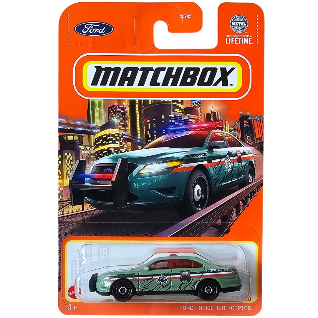 Matchbox - Ford Police Interceptor – Speed Castings Collector Shop