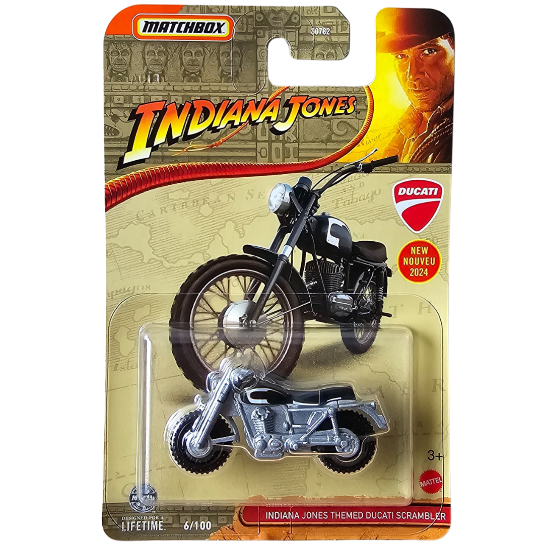 Matchbox - Indiana Jones Themed Ducati Scrambler – Speed Castings ...