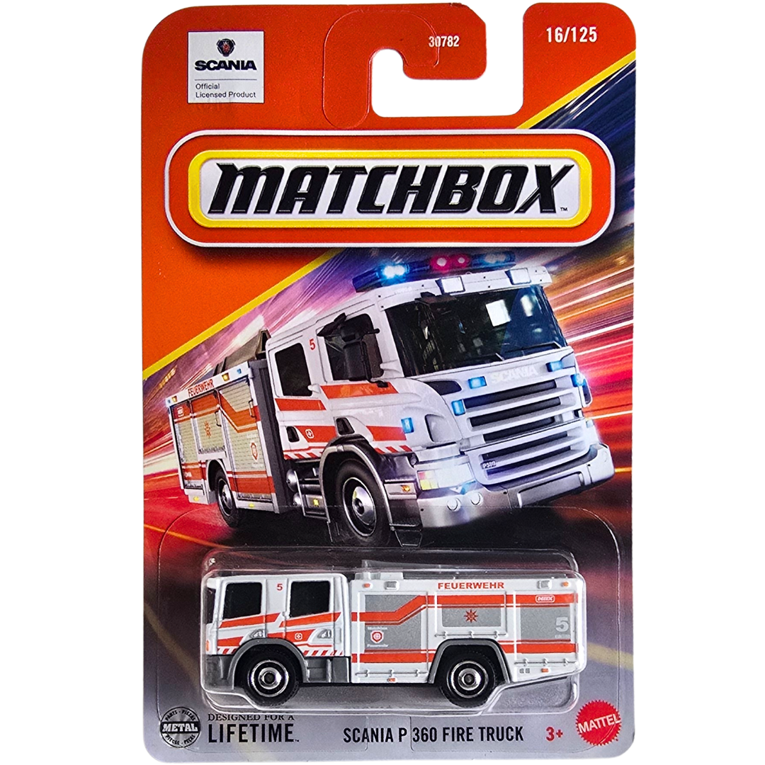 Matchbox - Scania P 360 Fire Truck – Speed Castings Collector Shop