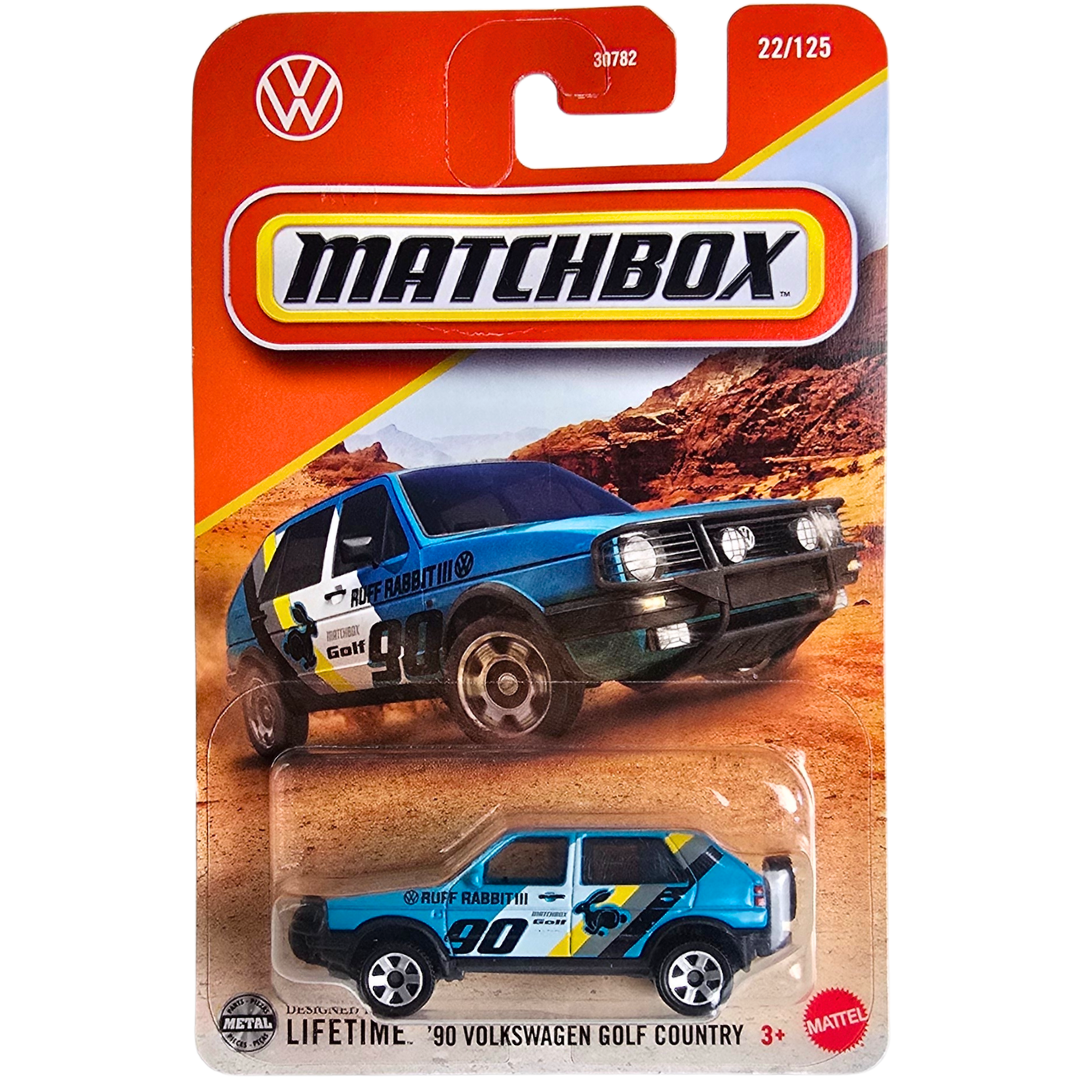 Matchbox - '90 Volkswagen Golf Country – Speed Castings Collector Shop