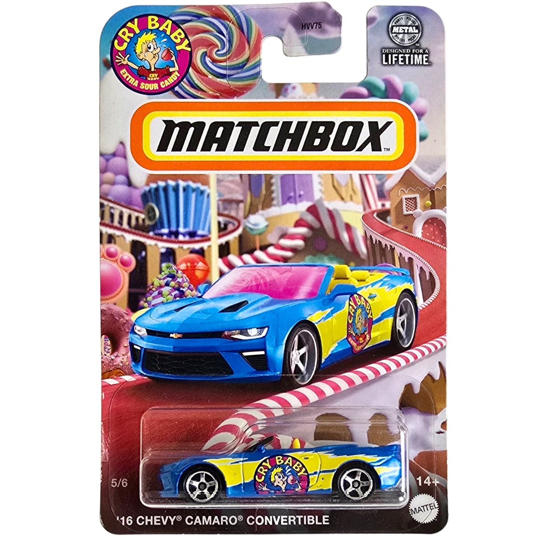 Matchbox Candy - '16 Chevy Camaro Convertible – Speed Castings ...