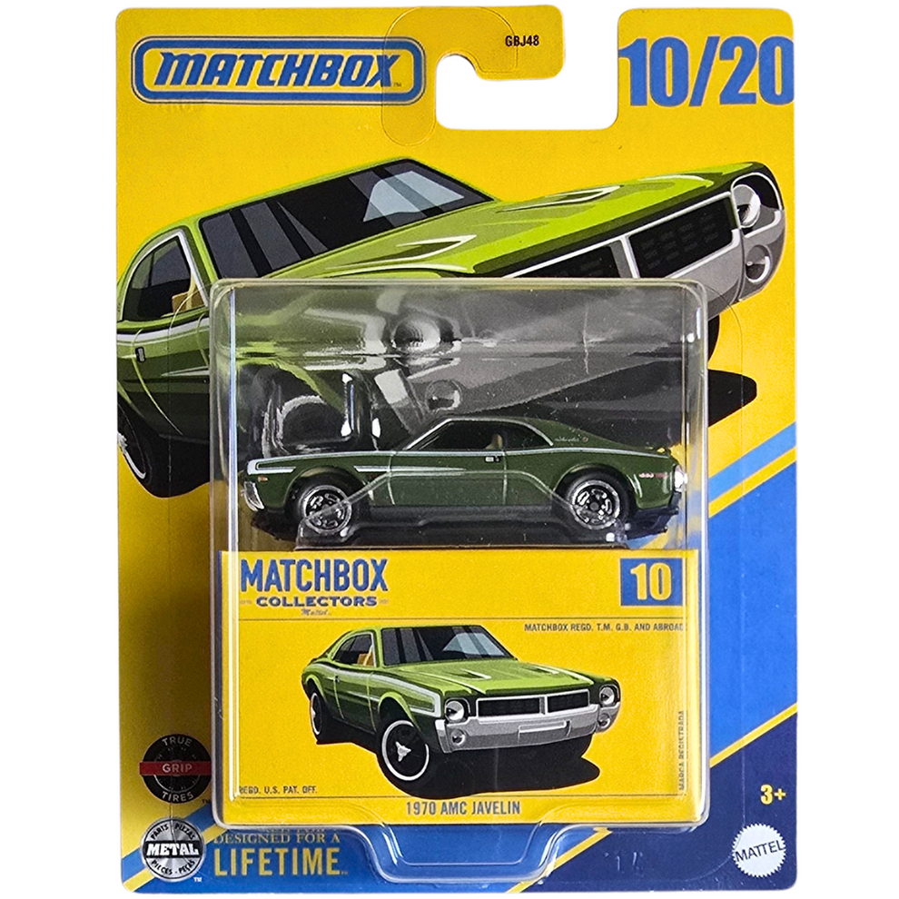 Matchbox Collectors - 1970 AMC Javelin – Speed Castings Collector Shop