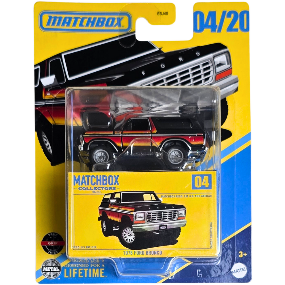 Matchbox Collectors - 1978 Ford Bronco – Speed Castings Collector Shop