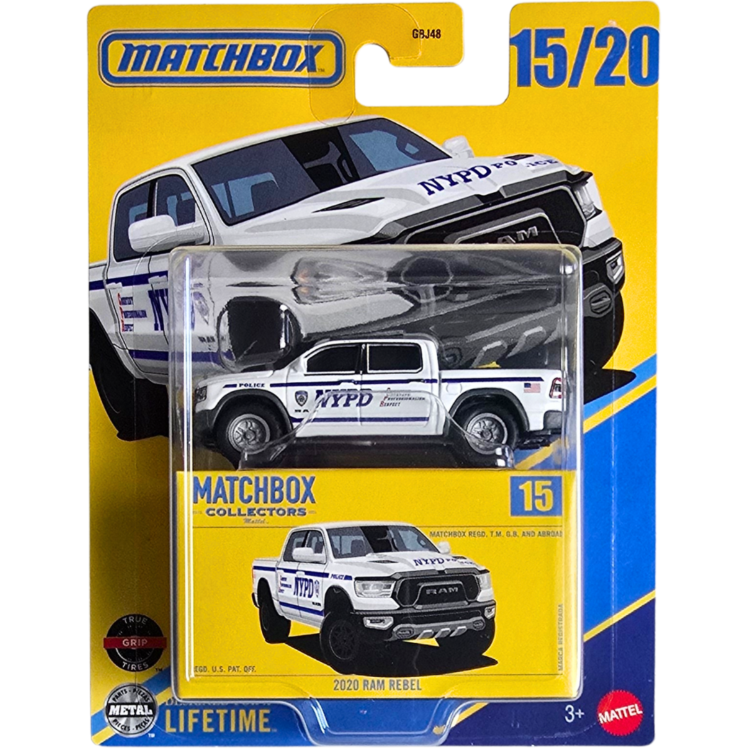 Matchbox Collectors - 2020 Ram Rebel – Speed Castings Collector Shop