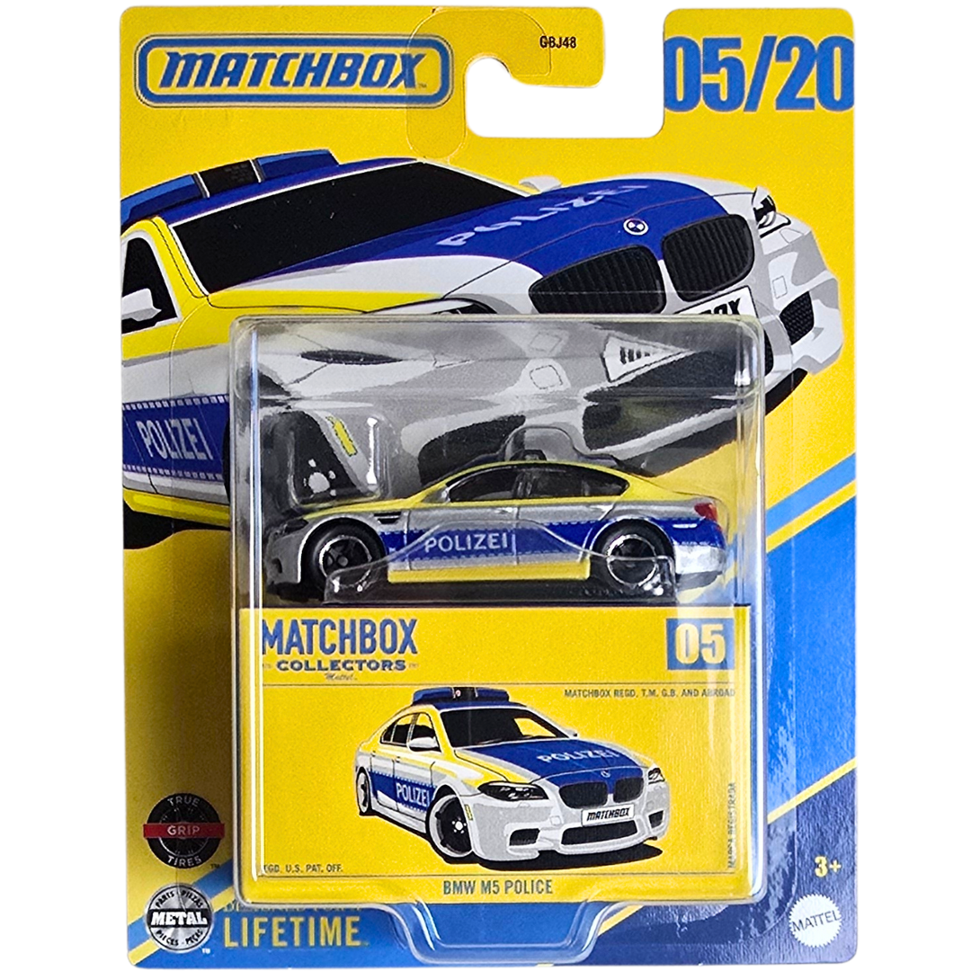 Matchbox Collectors - BMW M5 Police – Speed Castings Collector Shop