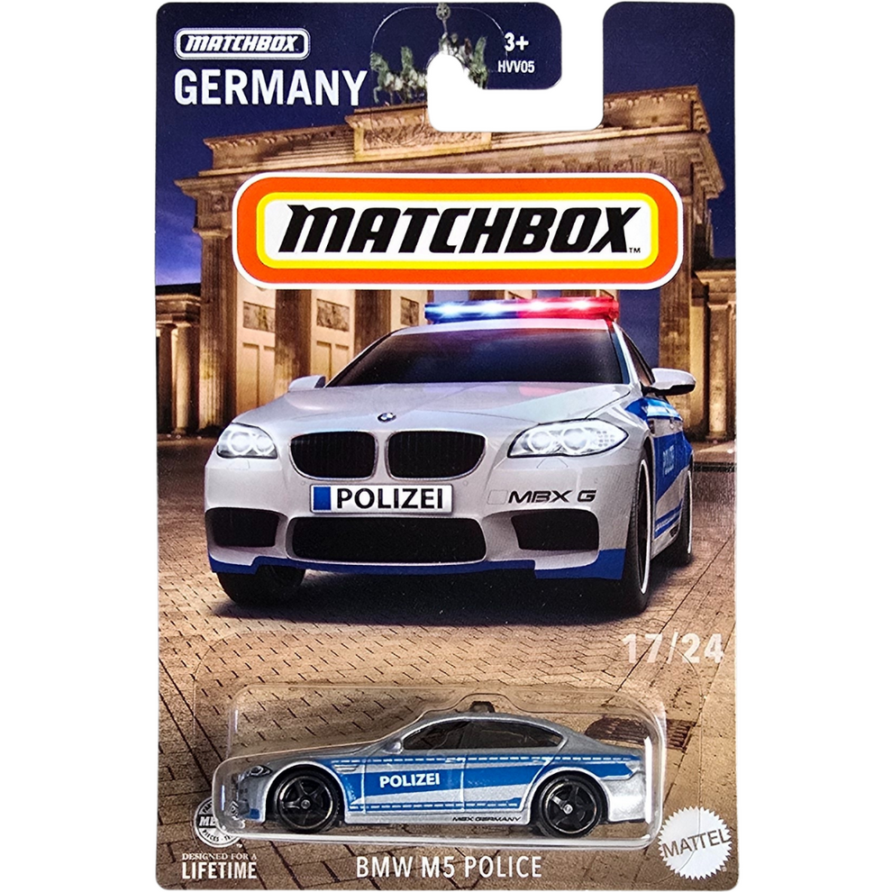 Matchbox Germany - BMW M5 Police – Speed Castings Collector Shop