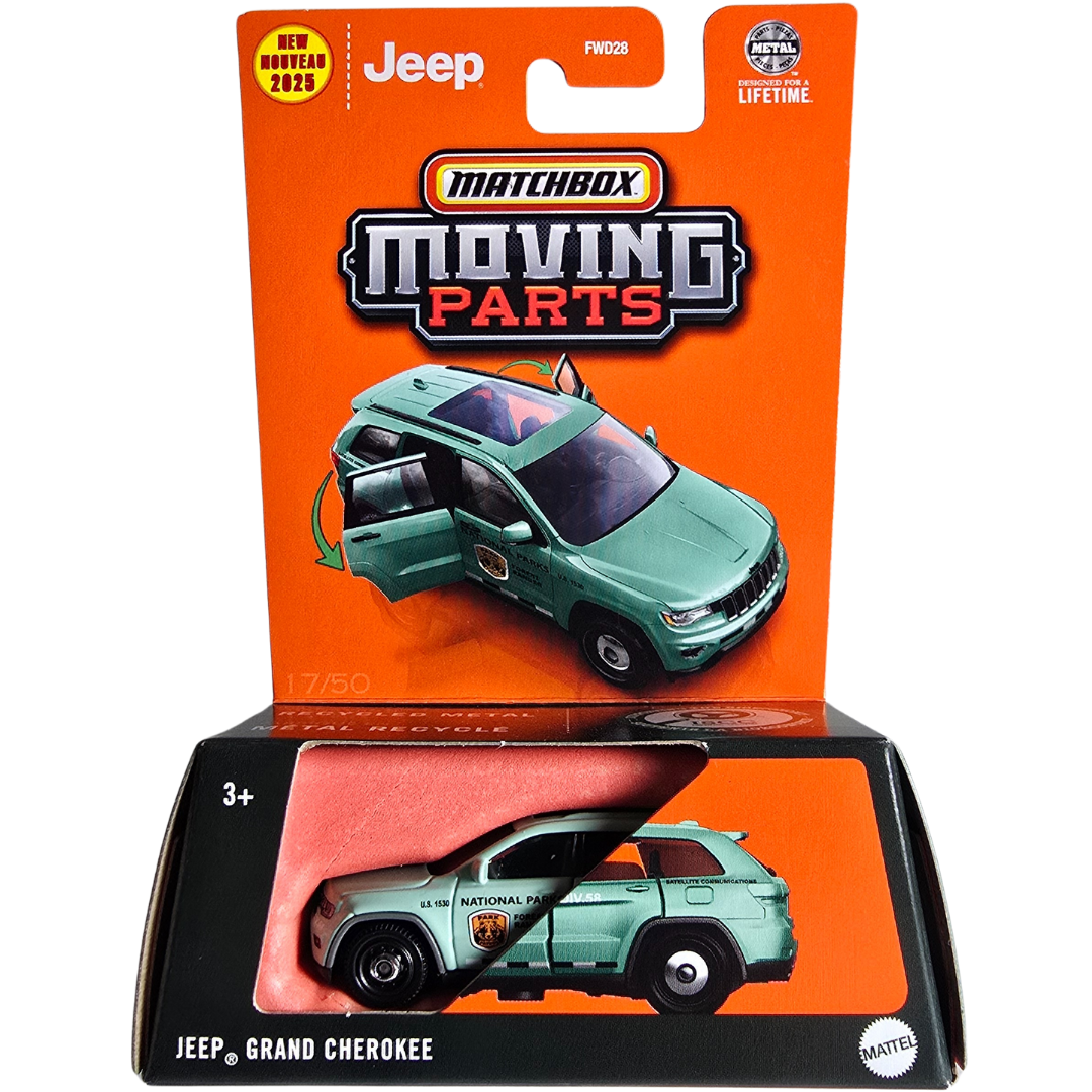 Matchbox Moving Parts - Jeep Grand Cherokee – Speed Castings Collector Shop