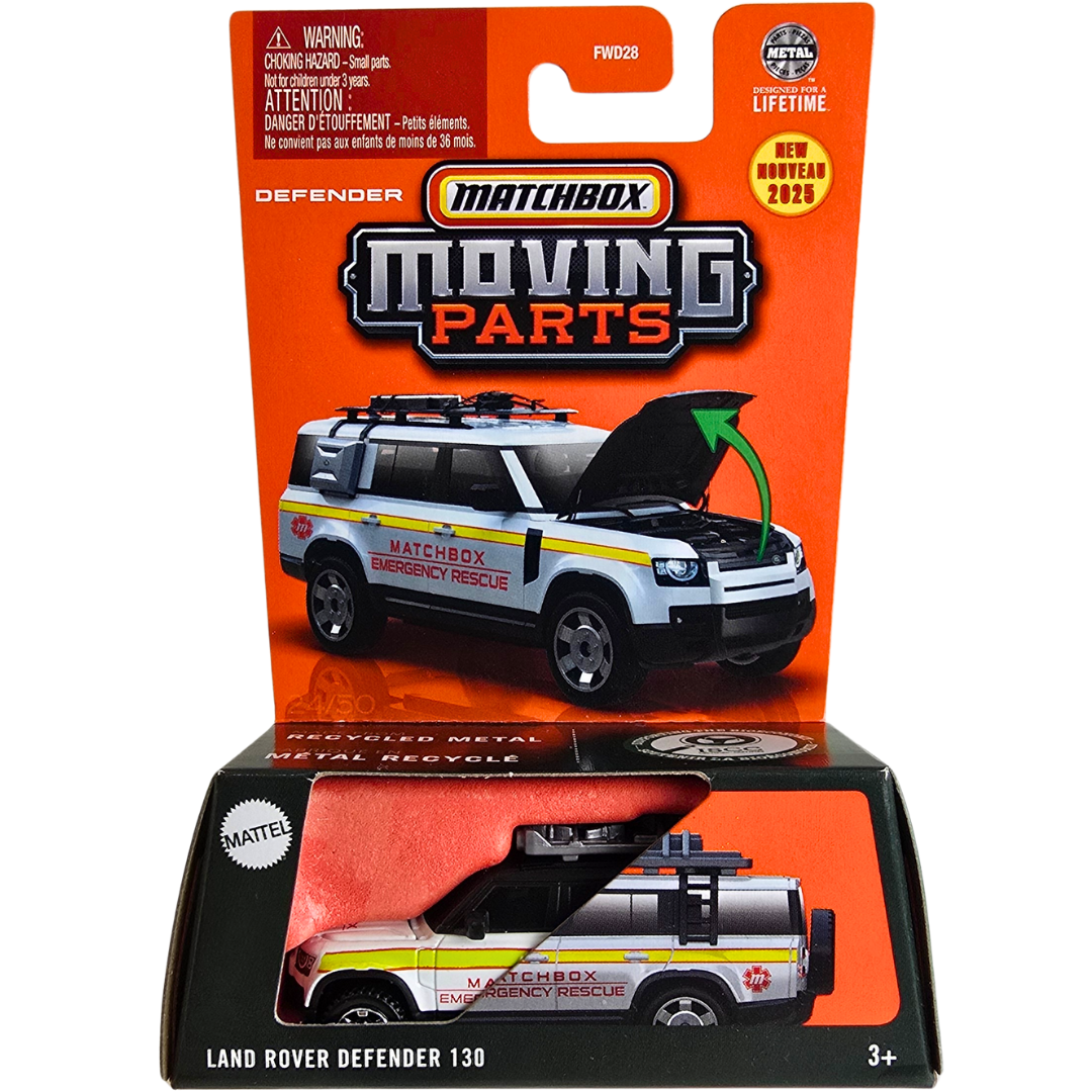 Matchbox Moving Parts - Land Rover Defender 130 – Speed Castings ...