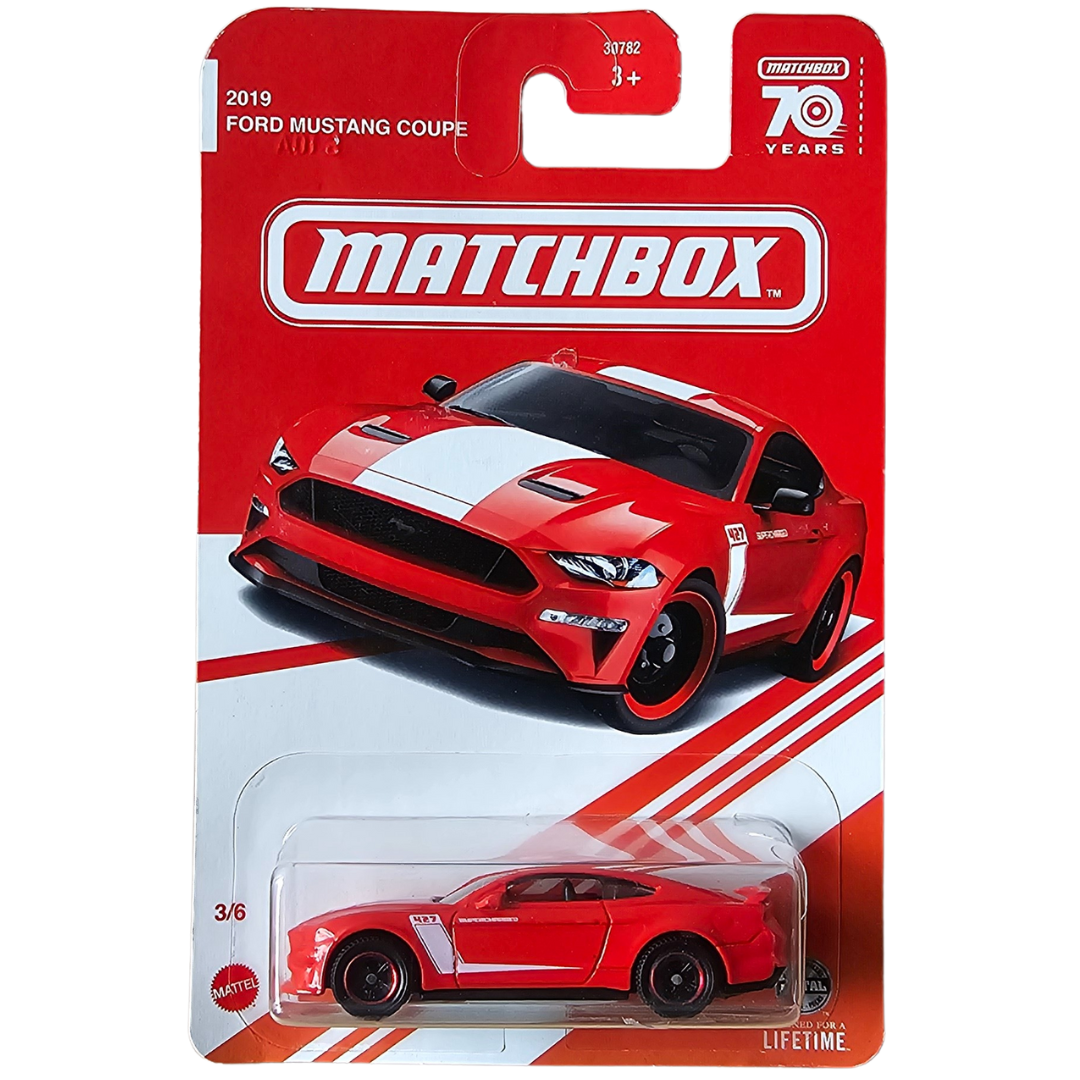 Matchbox Red Line - 2019 Ford Mustang Coupe – Speed Castings Collector Shop
