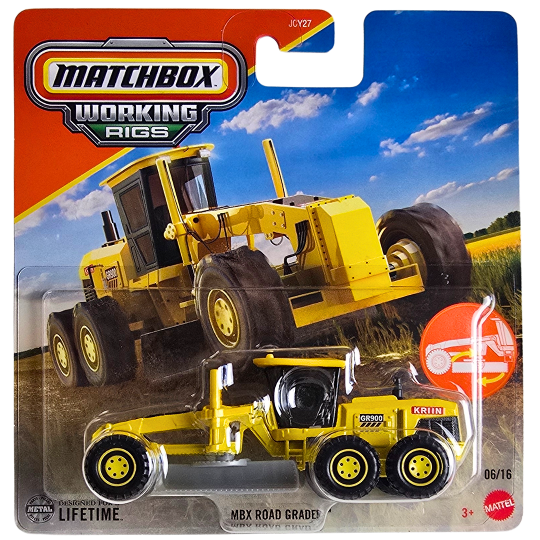 Matchbox Working Rigs - MBX Road Grader – Speed Castings Collector Shop