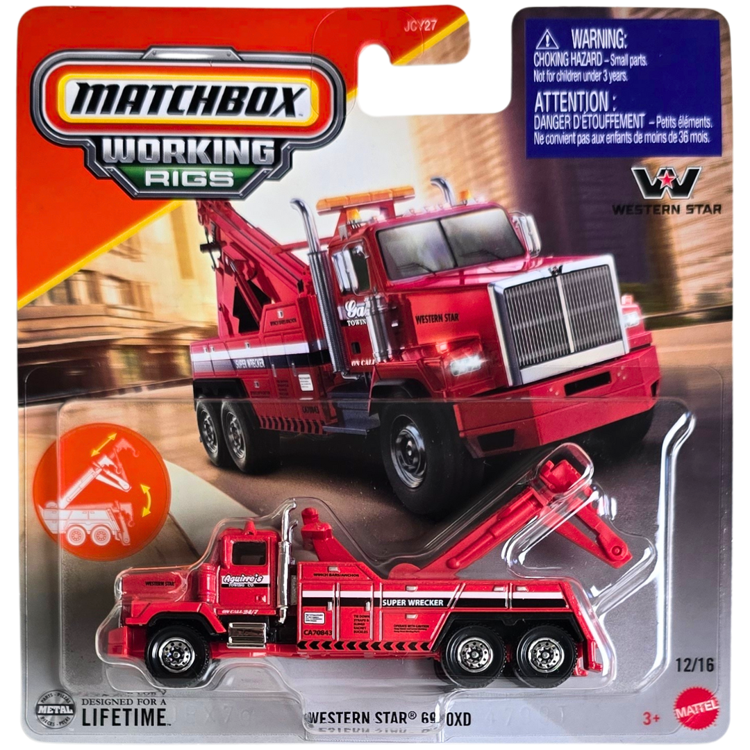 Matchbox Working Rigs - Western Star 6900XD – Speed Castings Collector Shop