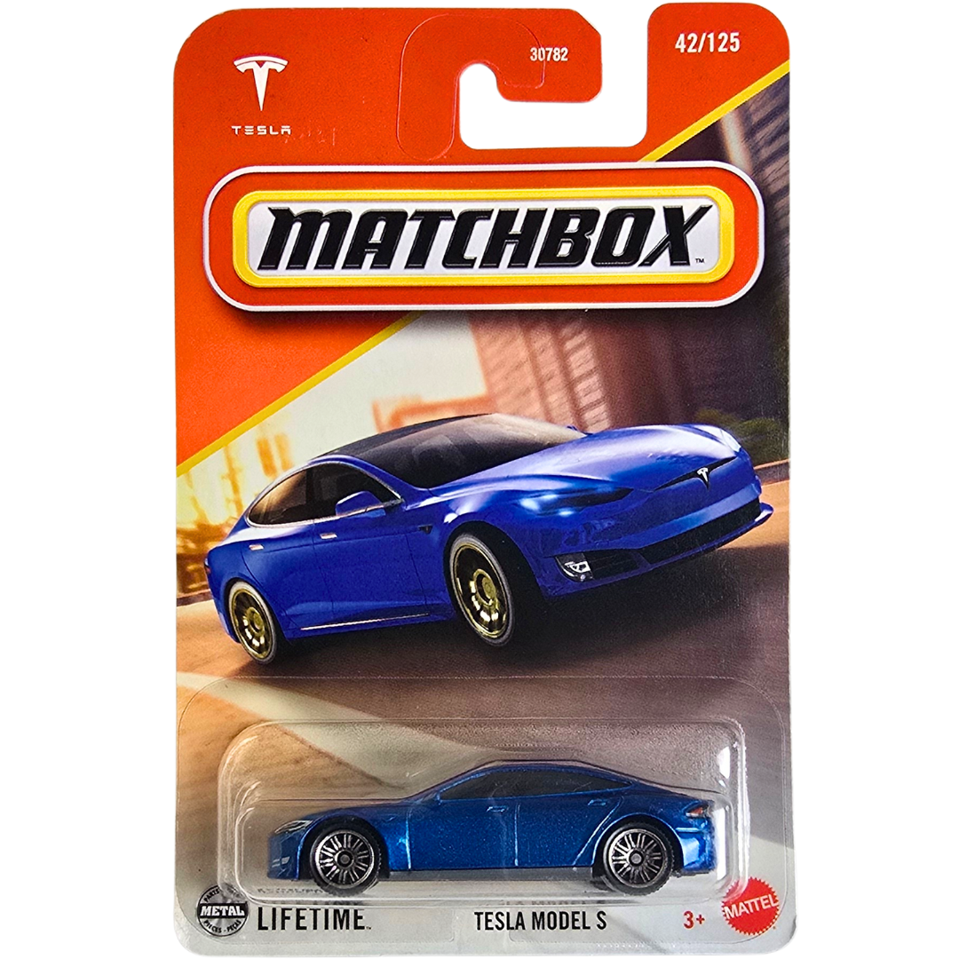 Matchbox - Tesla Model S – Speed Castings Collector Shop